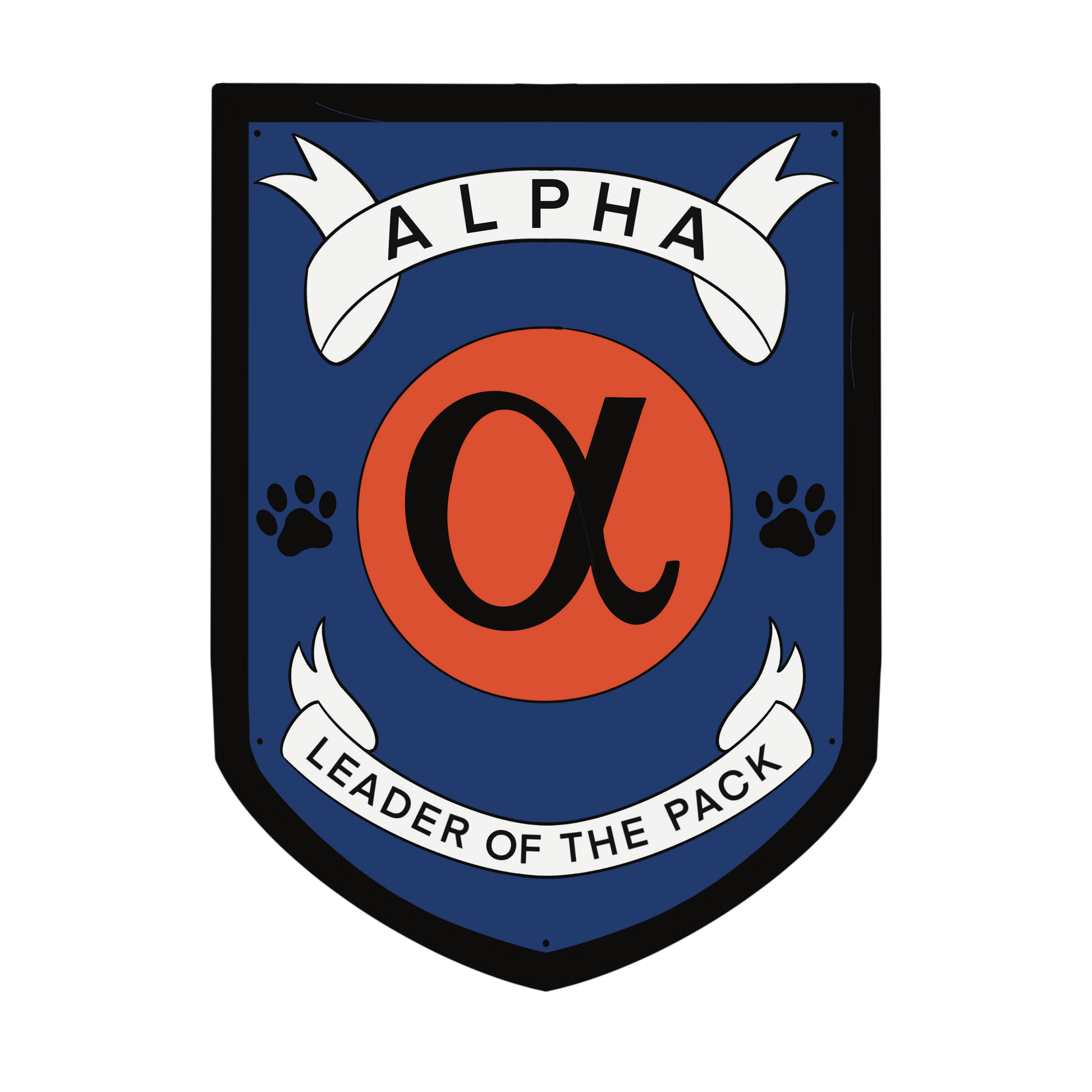 Alpha Badge Sticker – BONEAFIDE.STORE